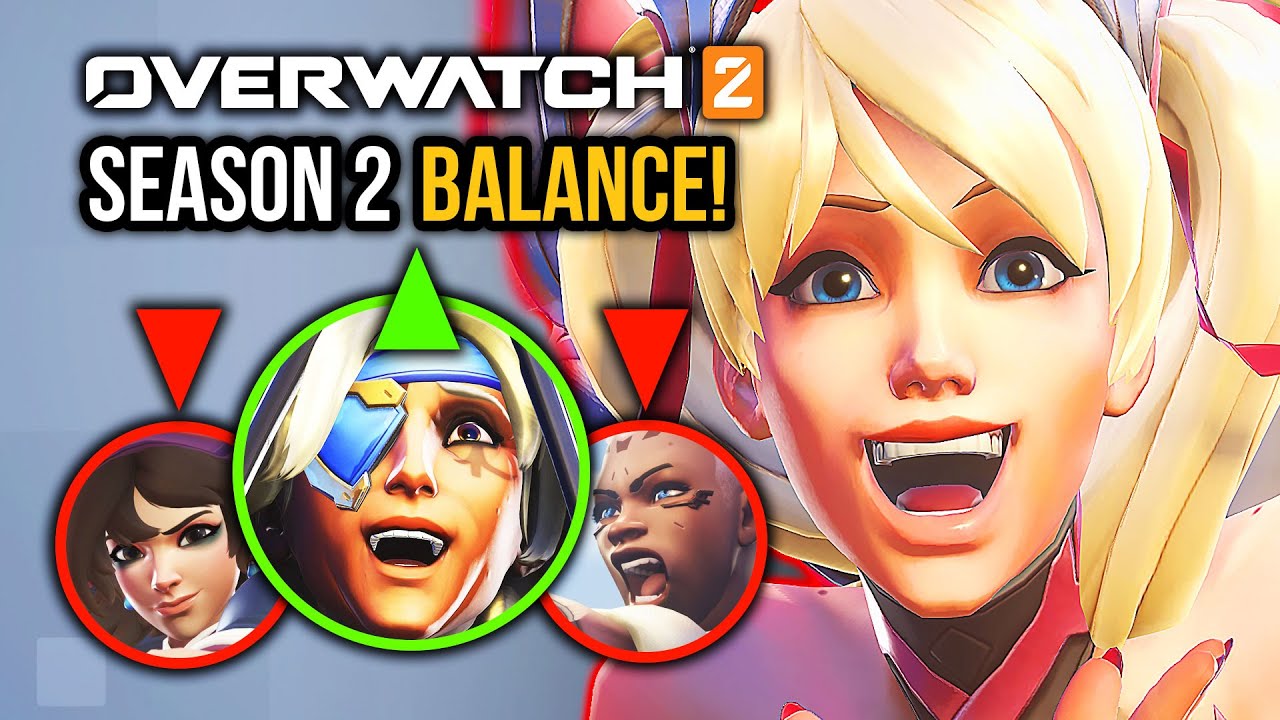 Overwatch 2 Season 2 Content Update... Hero Balance UPDATES! - YouTube