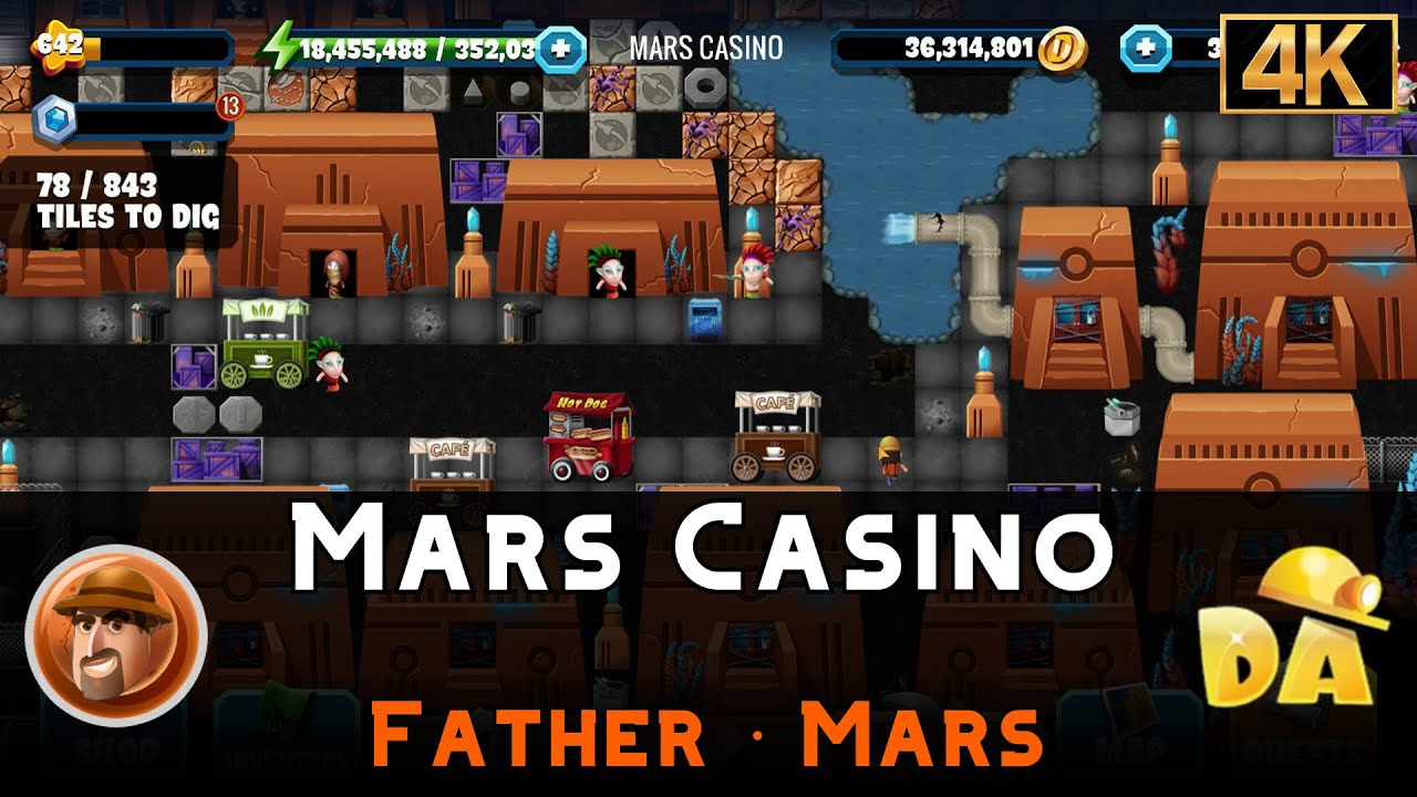 Mars Casino | Father Mars #3 | Diggy's Adventure - YouTube