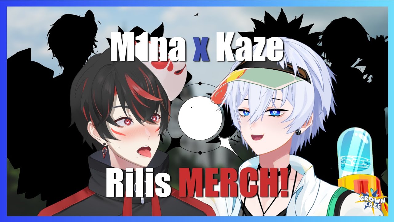 MERCH baru M1NAxKAZE! Comifuro19 Open PO @m1nadesu (Crown Kaze ...