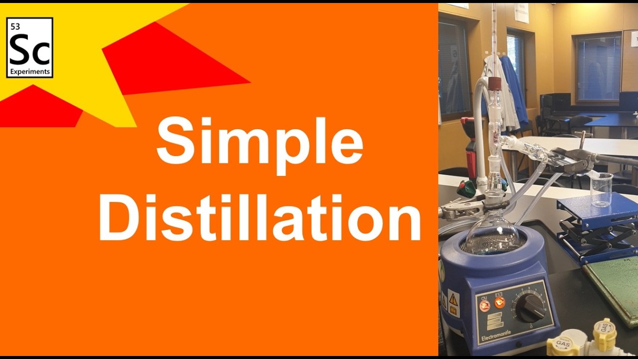 Simple Distillation | CHEMISTRY EXPERIMENTS | - YouTube