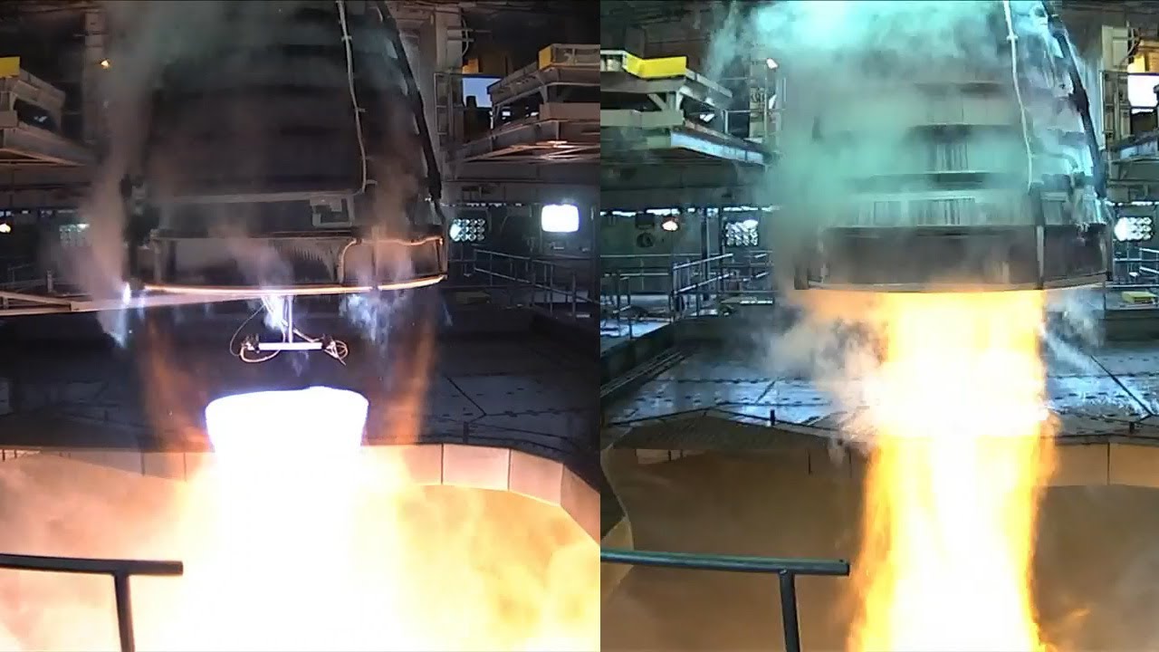 SLS RS-25 Engine Test, 16 January 2018 - YouTube