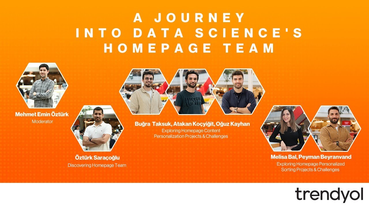 Trendyol Data Science Homepage Team Meetup - YouTube