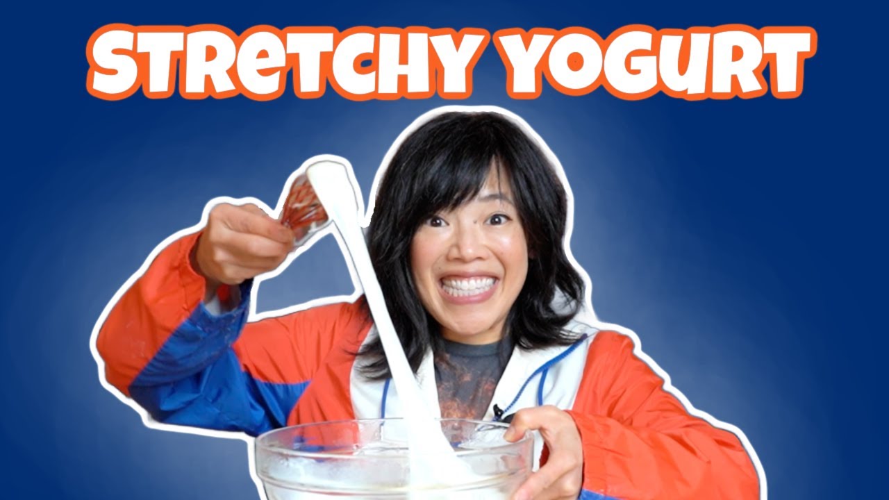 What is Stretchy Yogurt? A 3-Ingredient Viral Recipe - YouTube