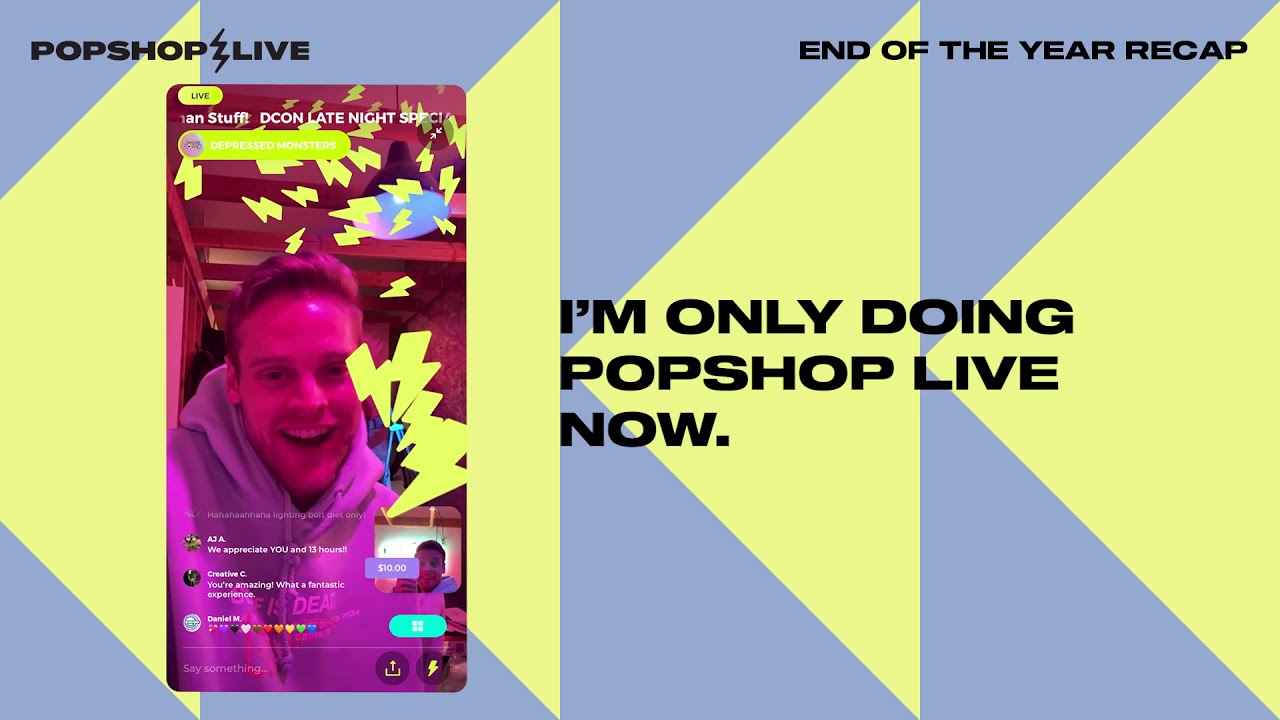 Popshop Live - 2020 End of the Year Highlight Reel | Live-streaming E ...