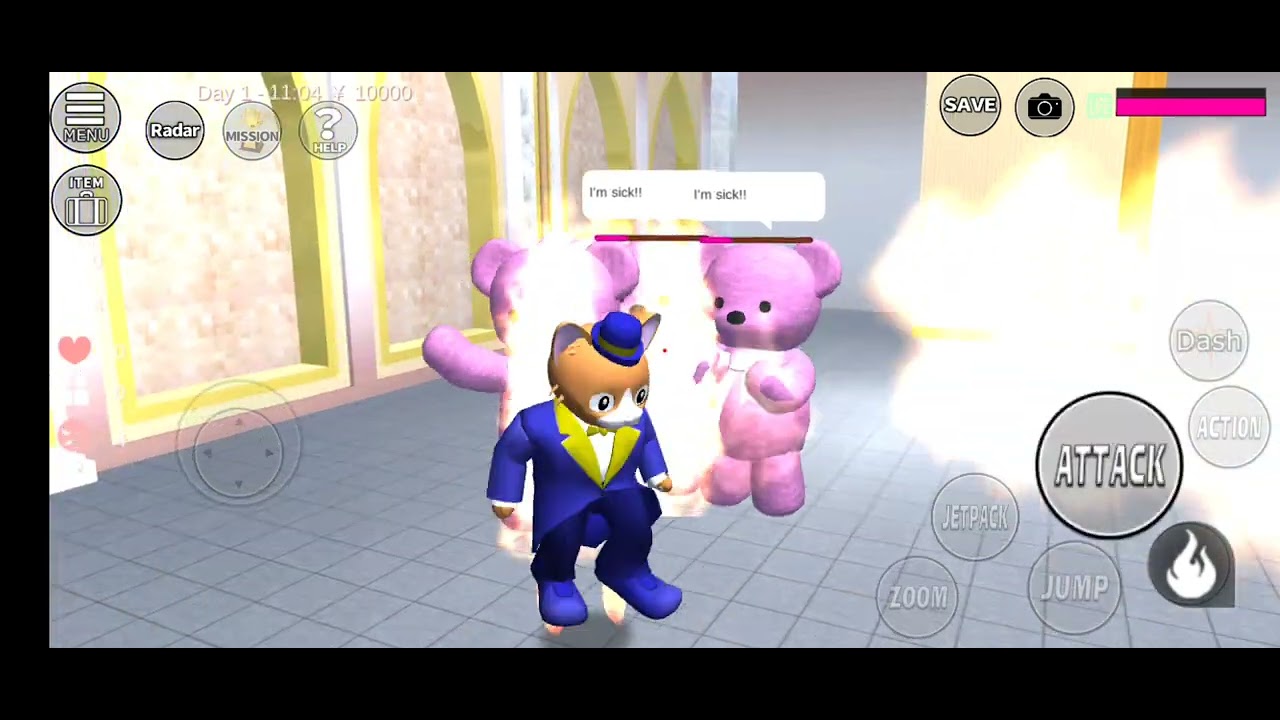 BLUE IS NOPE DANCE BEAR OR CAT BLUE - YouTube