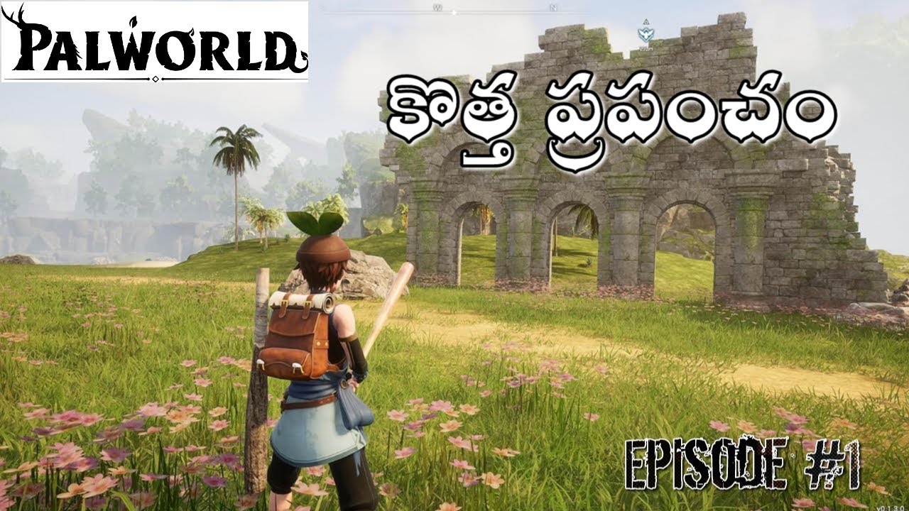 PALWORLD GAMEPLAY LIVE STREAMING EPISODE 1 IN TELUGU - YouTube