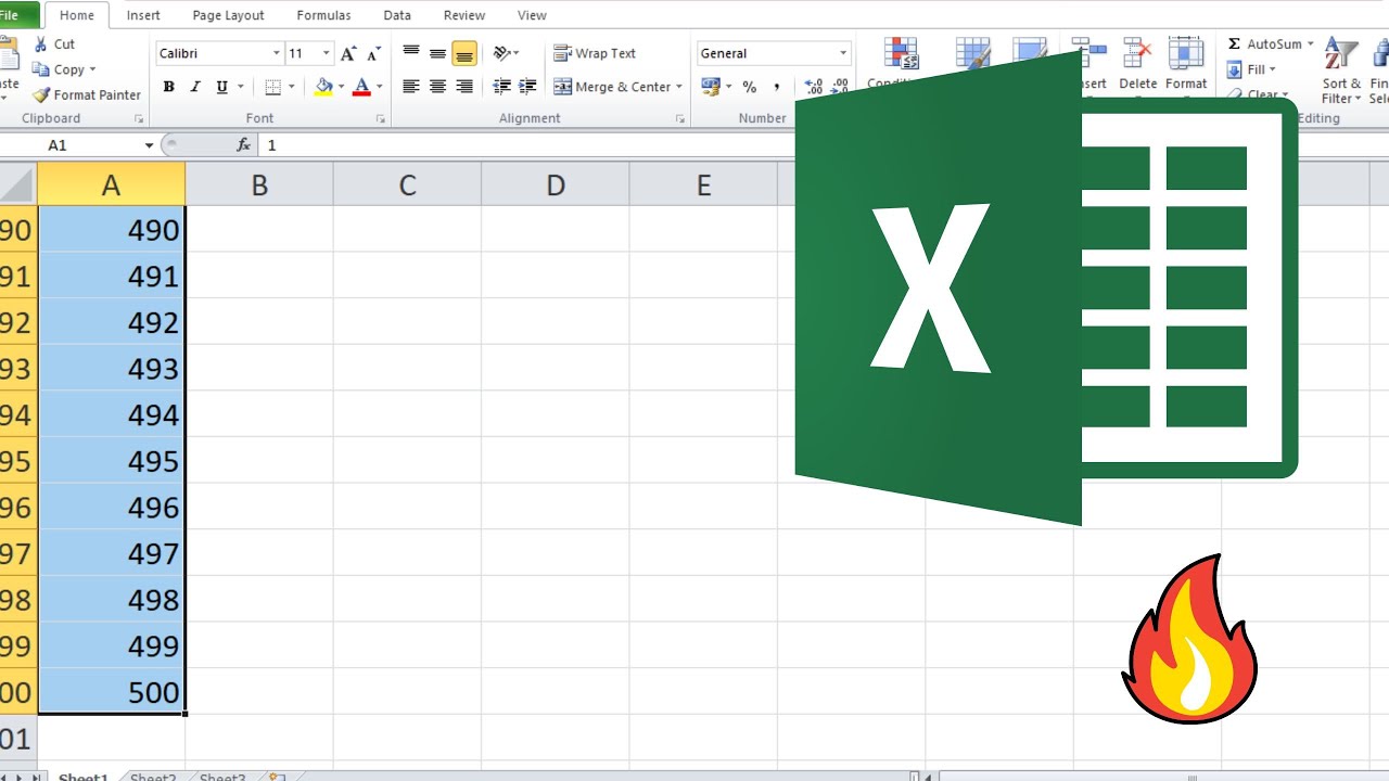 Quickly Fill Series Of Numbers In A Few Seconds Excel Tips YouTube quickly-fill-series-of-numbers-in-a-few-seconds-excel-tips-youtube