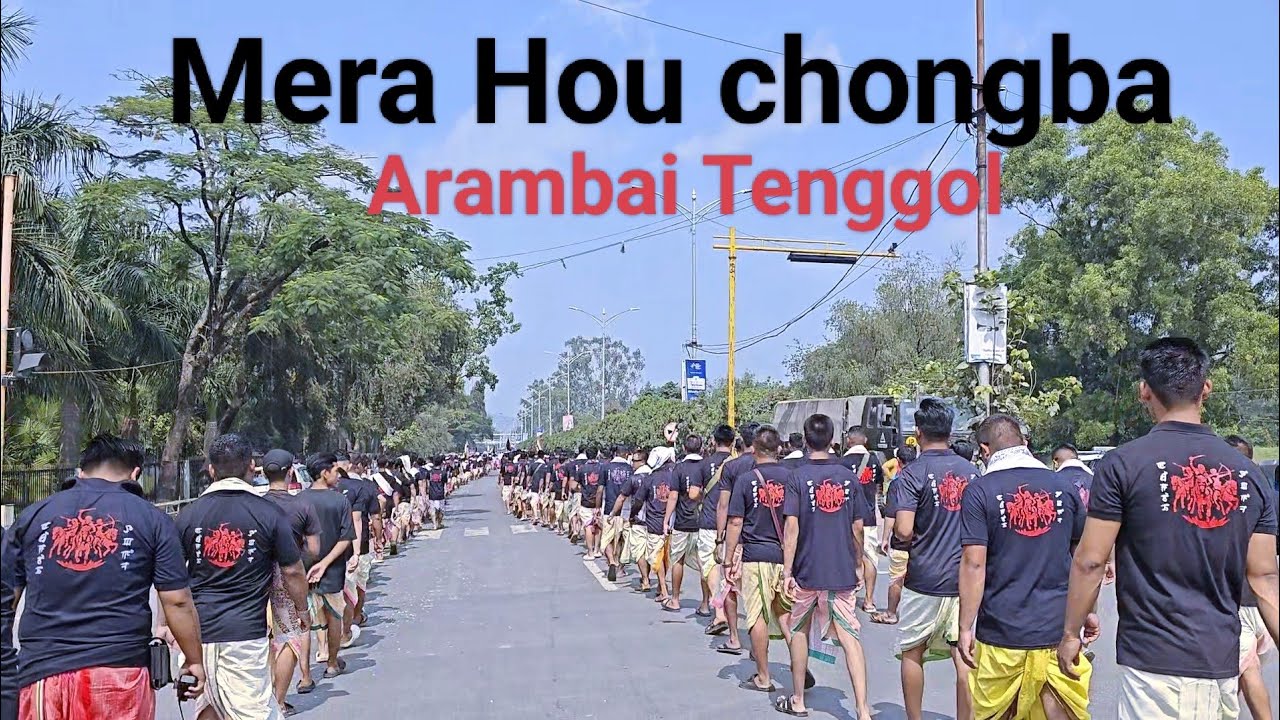 Mera Hou Chongba 2024,Epudhou Pakhangba Thwnijaba at Kangla - YouTube