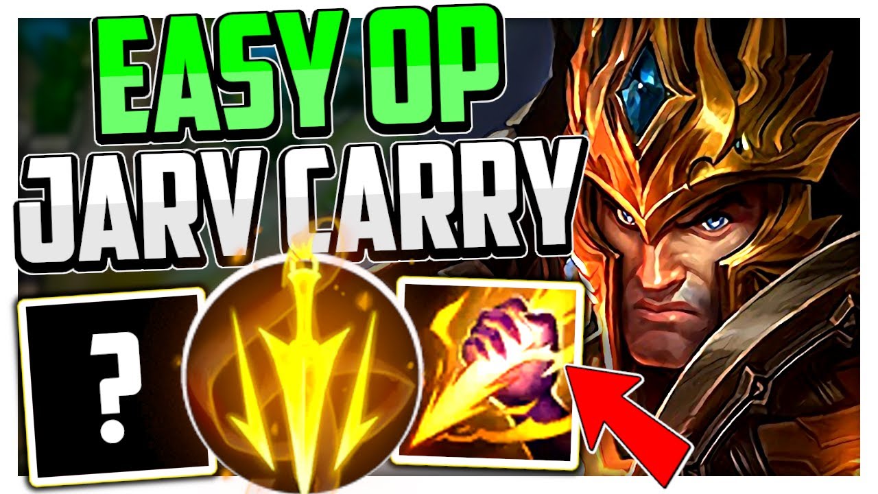 EASY OP Jarvan Build for Free wins 👌 | Jarvan IV Jungle Beginners Guide ...
