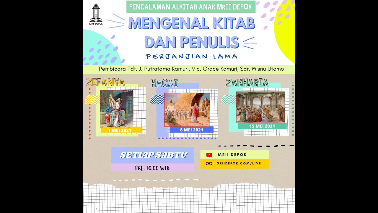 Mengenal Kitab & Penulis Perjanjian Lama: Zefanya - YouTube