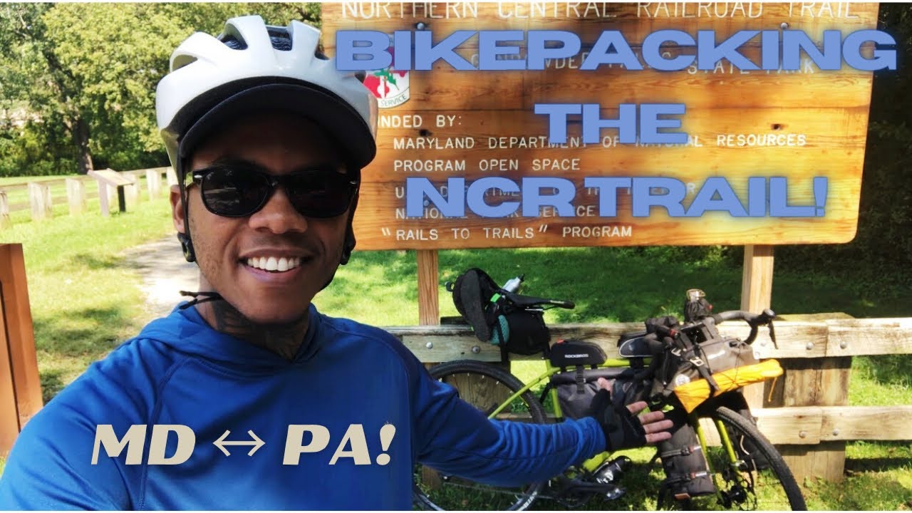 Overnight Bikepacking On The Northern Central Rail (NCR) Trail - YouTube