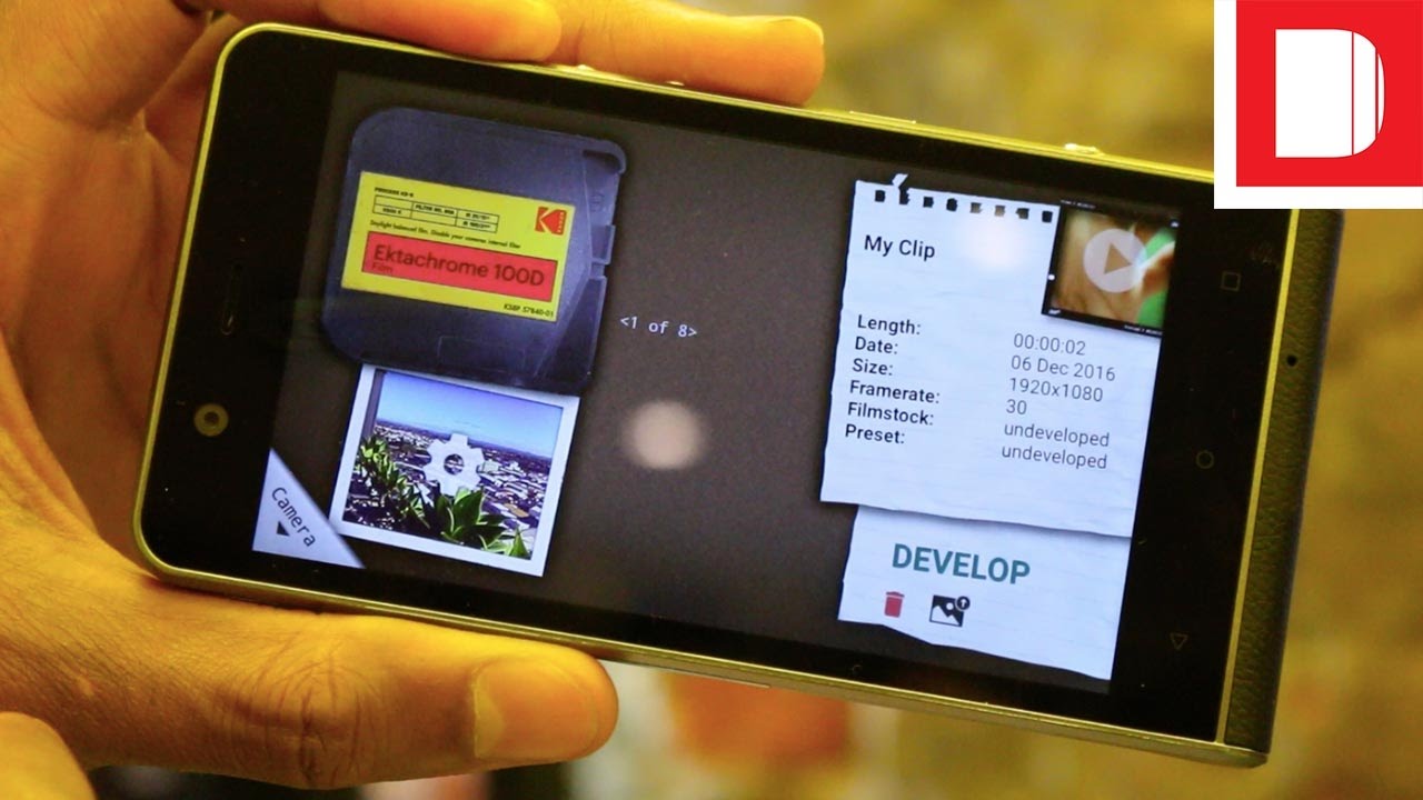 Kodak Unveils Its Ektra Smartphone At Pop-Up Kodakery Store - YouTube