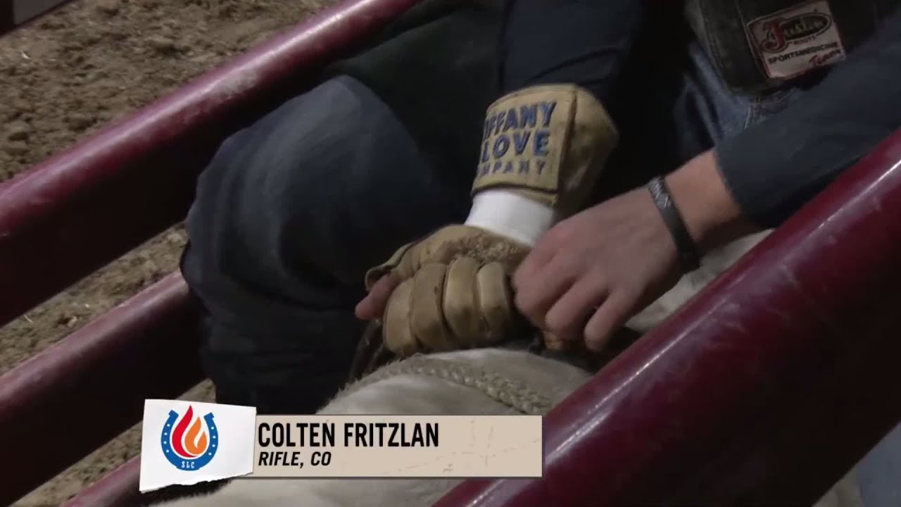 Colten Fritzlan at the Lewis Feild Bulls and Broncs - YouTube