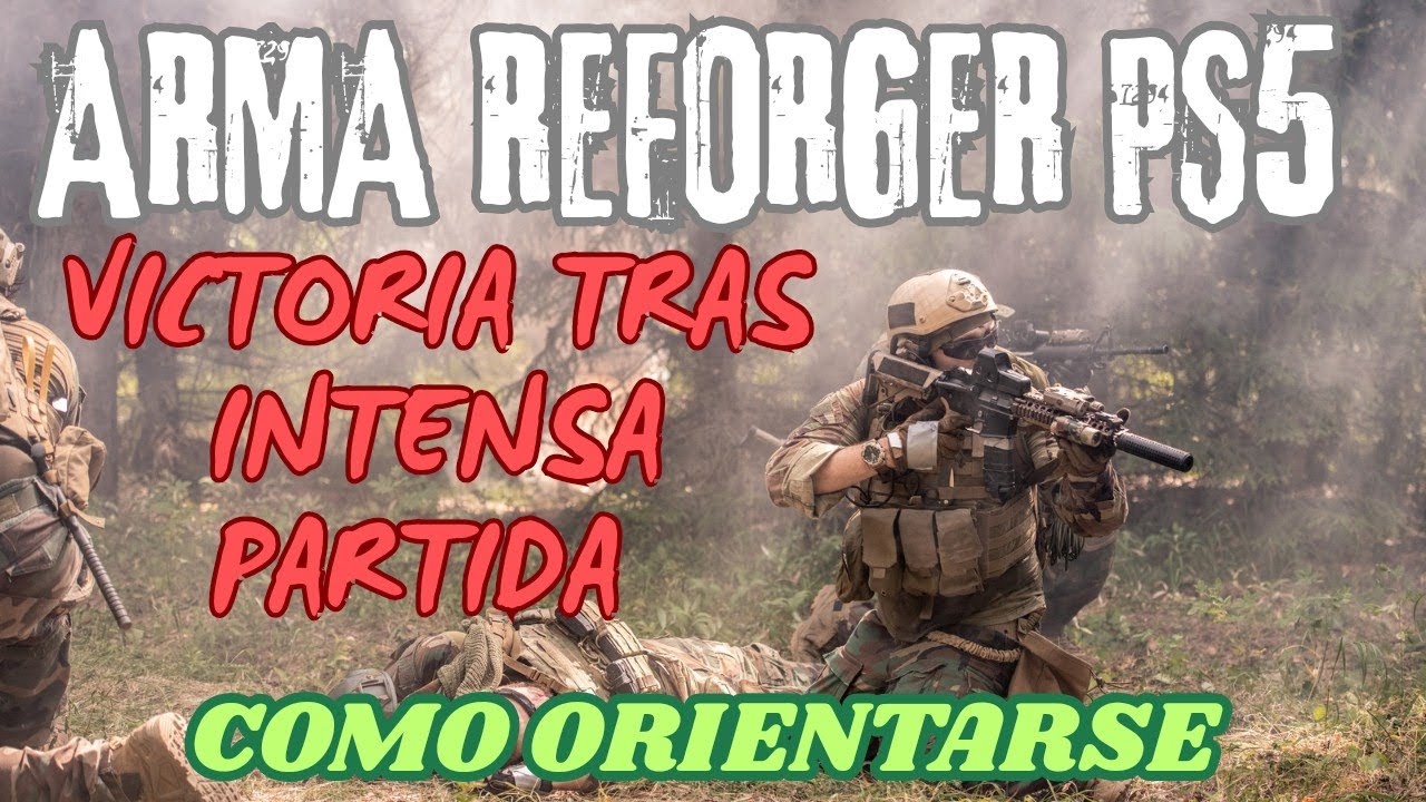ARMA REFORGER PS5 como orientarse MULTIPLAYER Gameplay Español tutorial ...