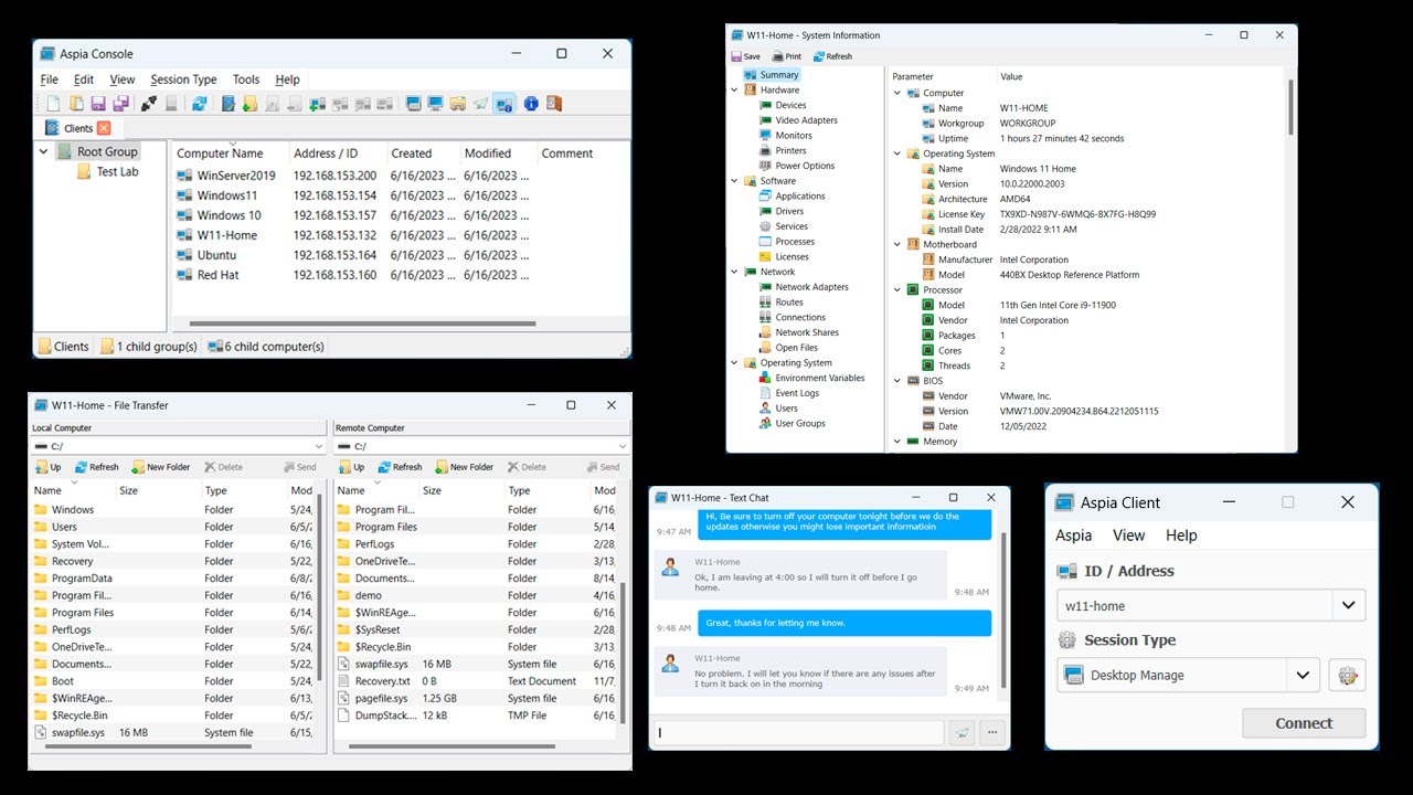 Remote Desktop and Management App for Windows or Linux Computers - YouTube