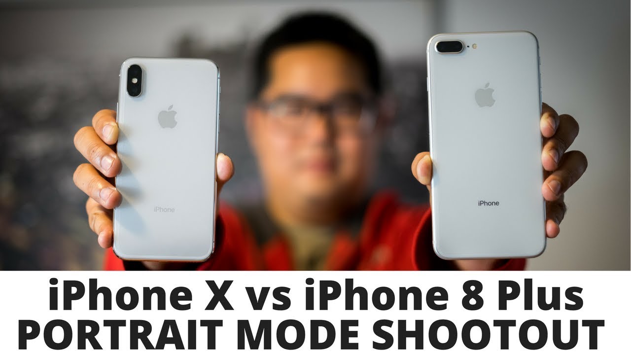 iPhone X vs iPhone 8 Plus Portrait Mode SHOOTOUT - YouTube