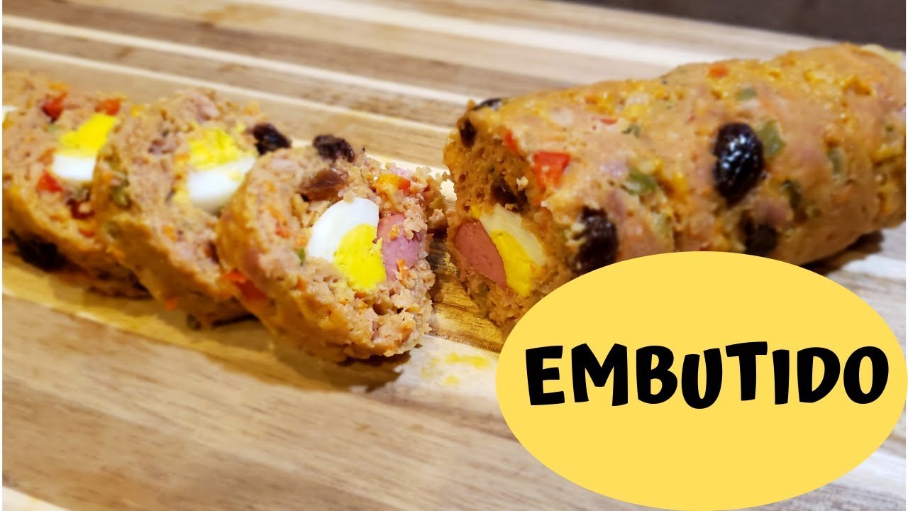 EMBUTIDO RECIPE (FILIPINO MEATLOAF) - YouTube