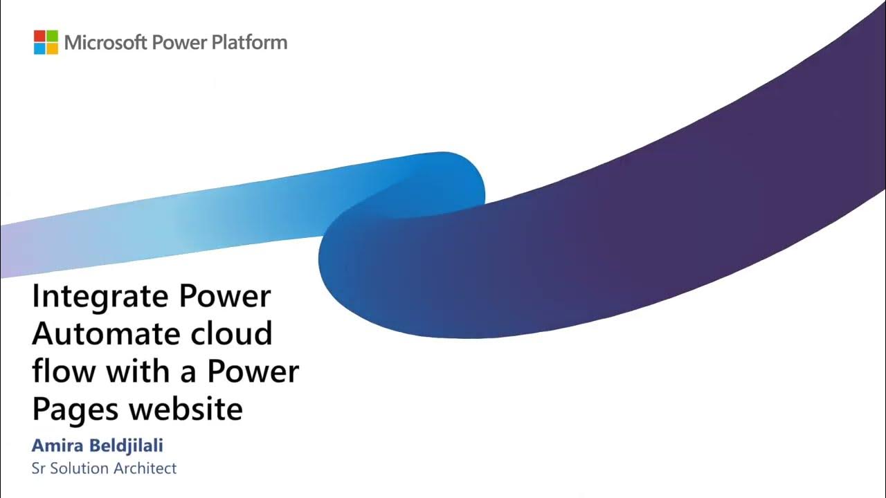Make your Power Pages website more dynamic with Power Automate cloud ...