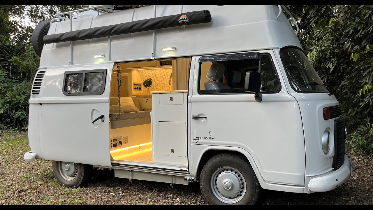 TOUR KOMBIHOME MAIS ACONCHEGANTE DO BRASIL | Com Banheiro e Teto alto ...