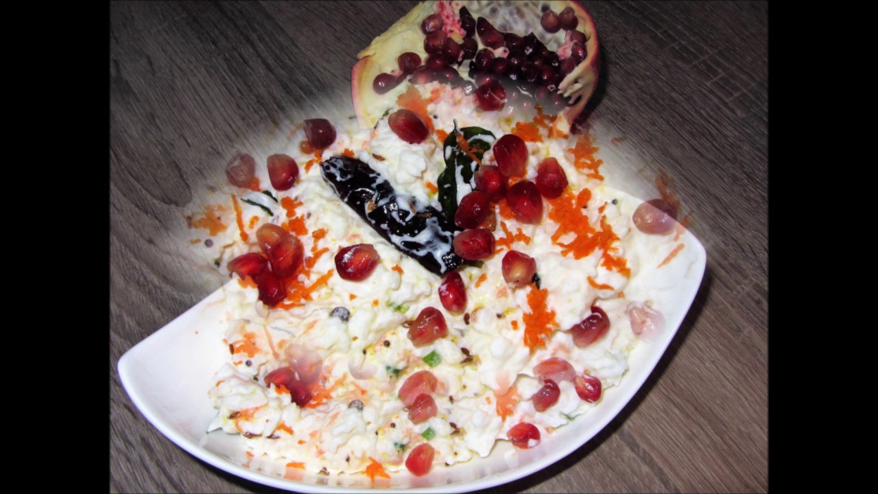 Daddojanam/curd rice/ telugu vantalu/ Grandmother cooking - YouTube