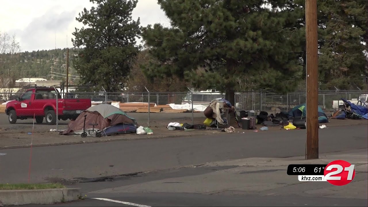 Bend businesses struggling with issues related to homeless camps - YouTube