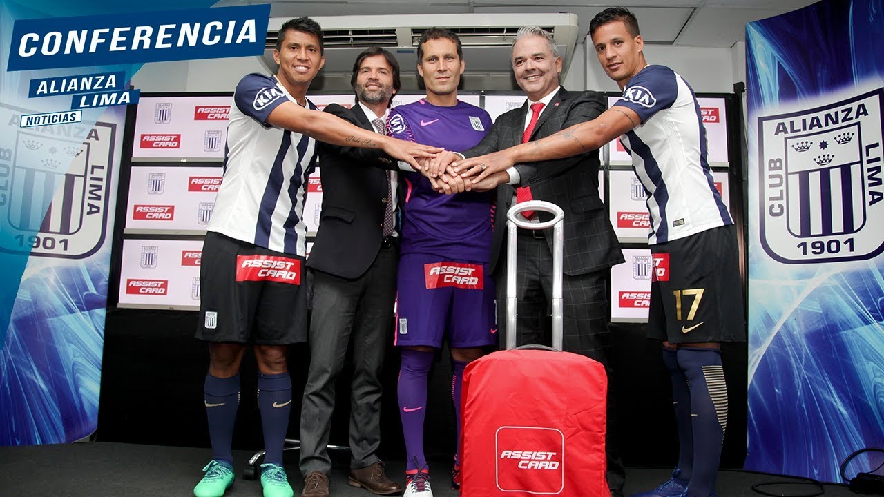 Presentación de Assist Card como Sponsor de Alianza Lima - YouTube