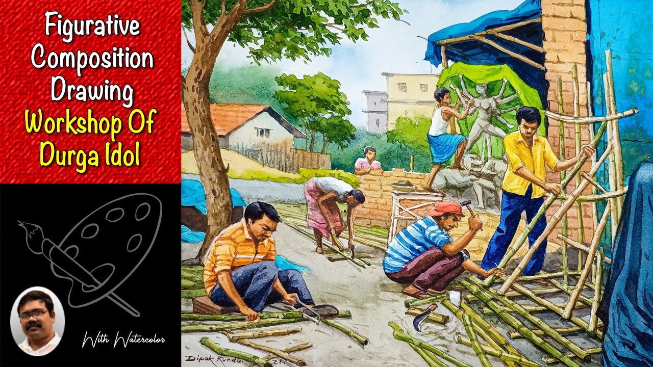 Kumartuli Facing Hardships Amid COVID-19⎪BFA Figurative Composition ...