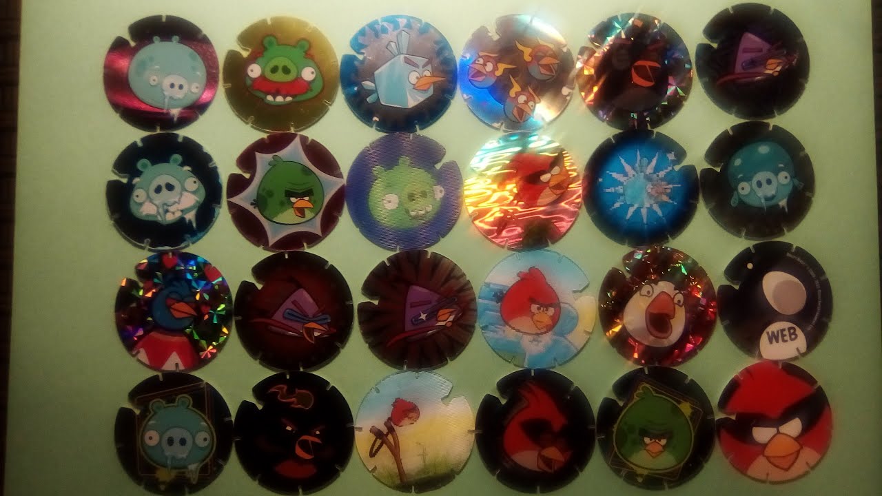 Tazos Angry Birds Space 2009-2013 - YouTube