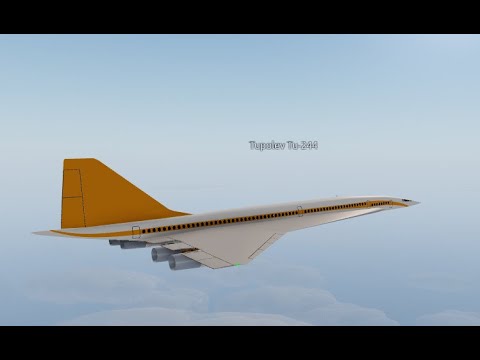 Aeronautica SuperSonic Transport tutorial (TU-244) - YouTube