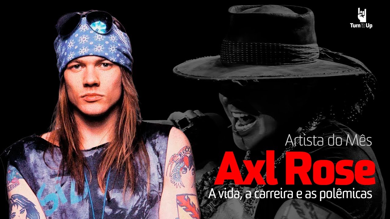 A VIDA, A CARREIRA E AS POLÊMICAS DE AXL ROSE - YouTube