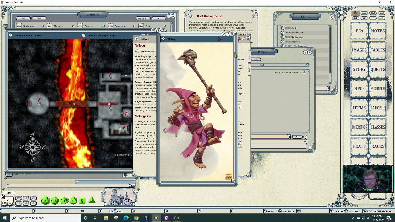 Prepping for D&D using Fantasy Grounds Unity 7 - YouTube