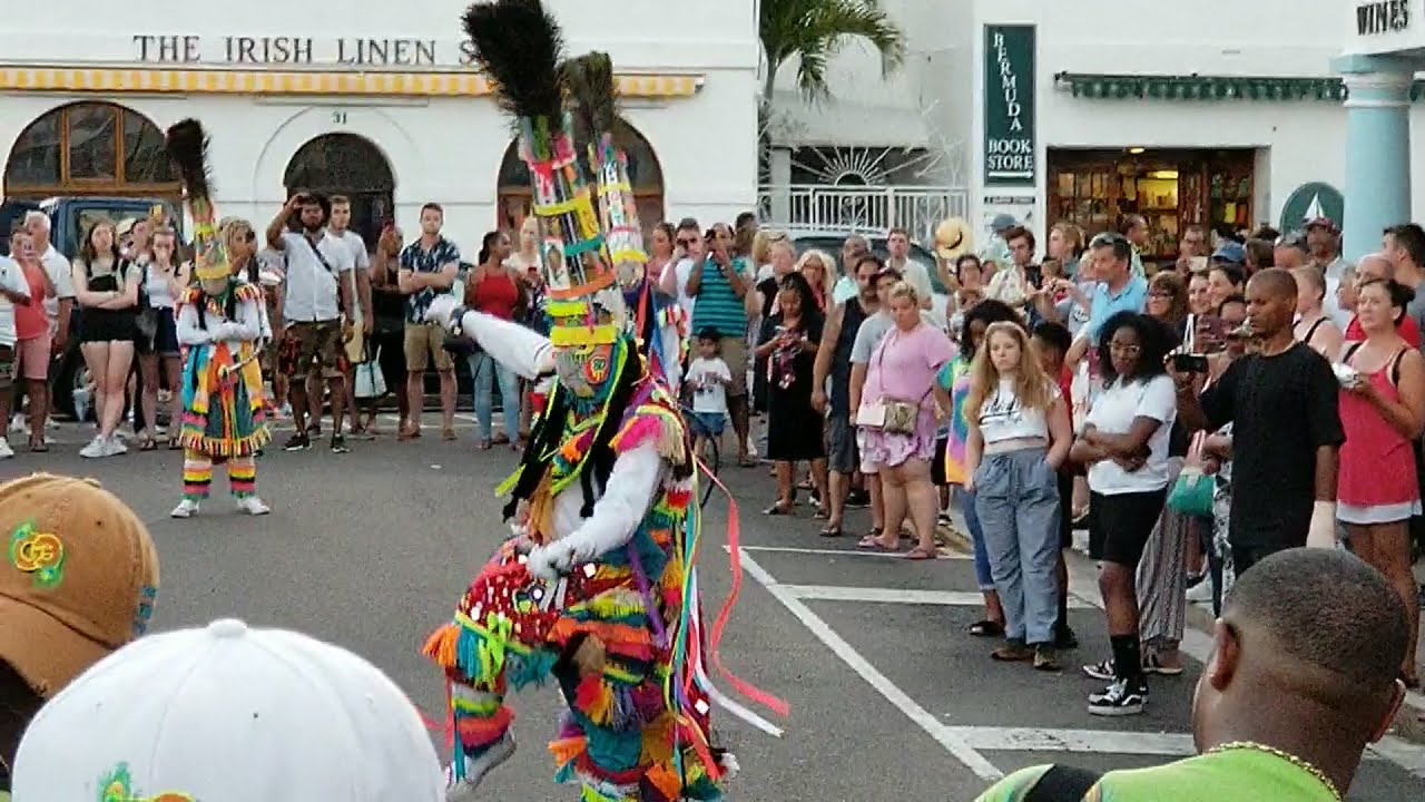 3 of 3: Gombey Dancers & Drumline, Hamilton Bermuda, Masquerade, Dance ...