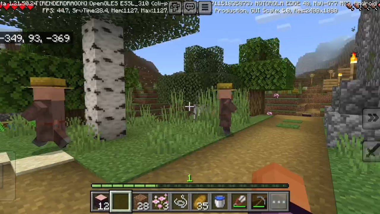 Fun with villagers in Minecraft - YouTube