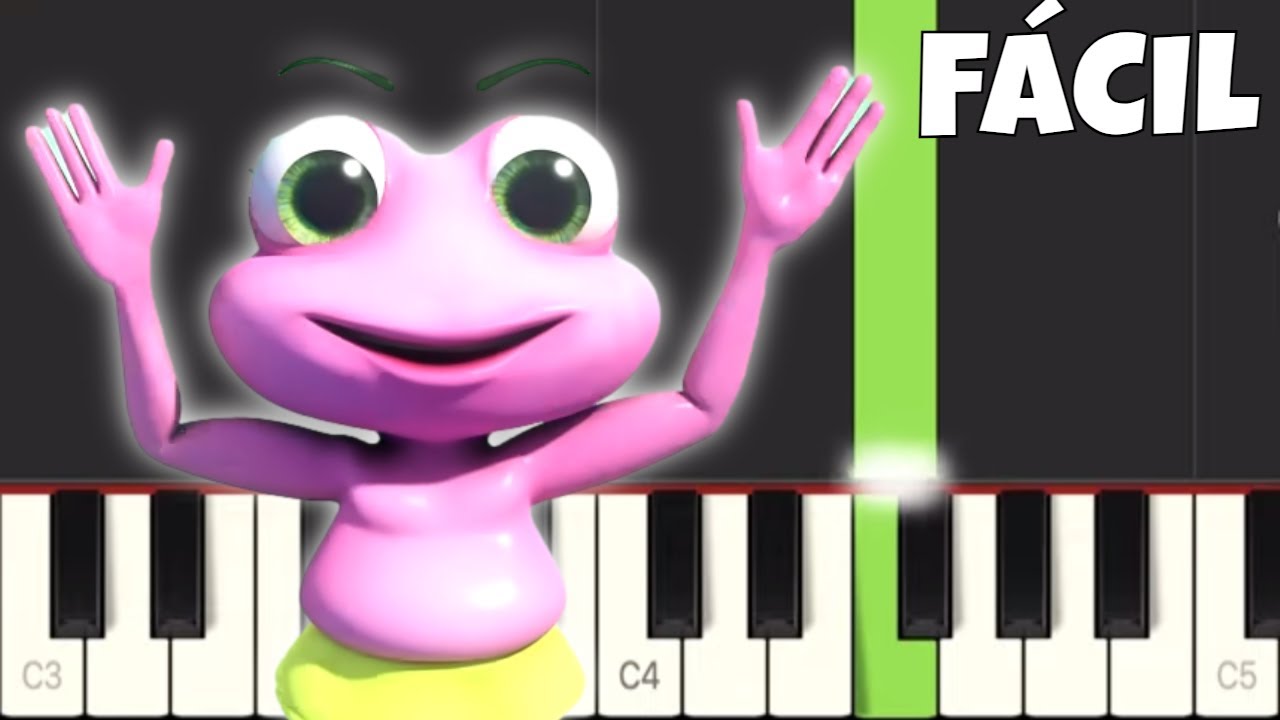 El Baile Del Sapito - EASY Piano Tutorial - Como Tocar - YouTube