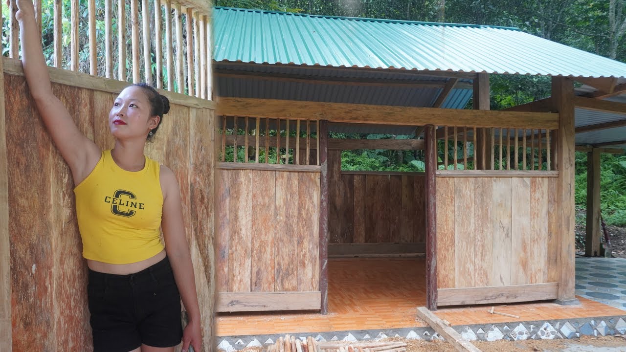 Full Video: Building Wooden Walls - Building House, Build LOG CABIN ...