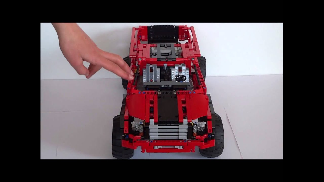 Remote Control Lego Technic Toyota Style 4x4 Truck - YouTube