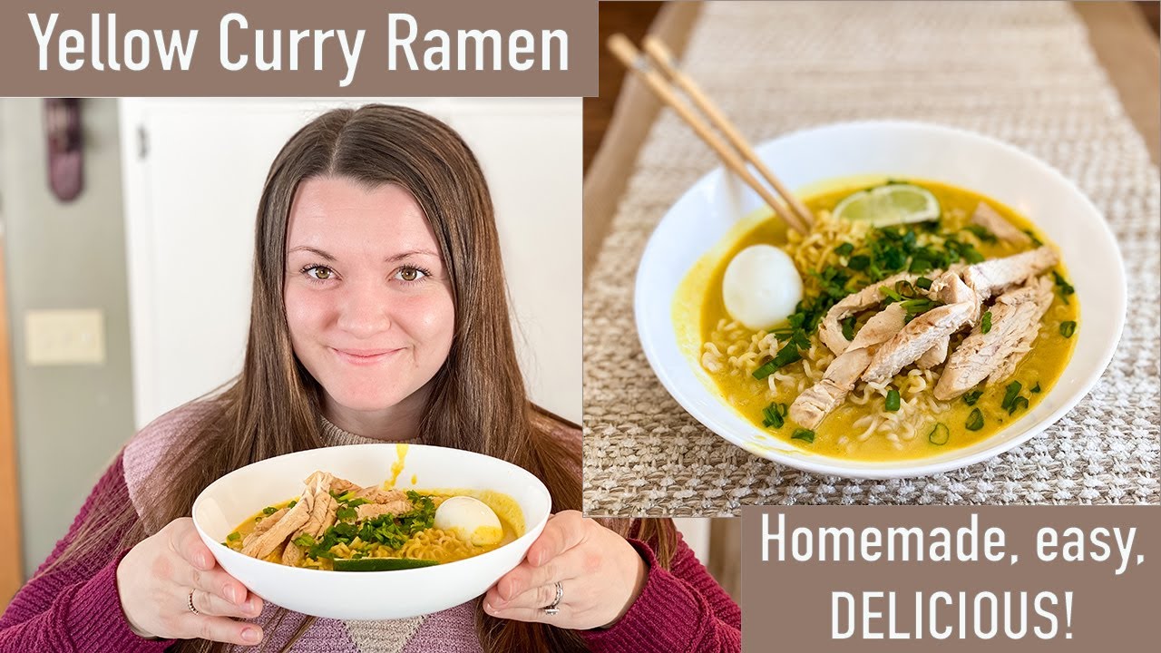 How to Make Yellow Curry Ramen! | Homemade, easy, DELICIOUS! - YouTube