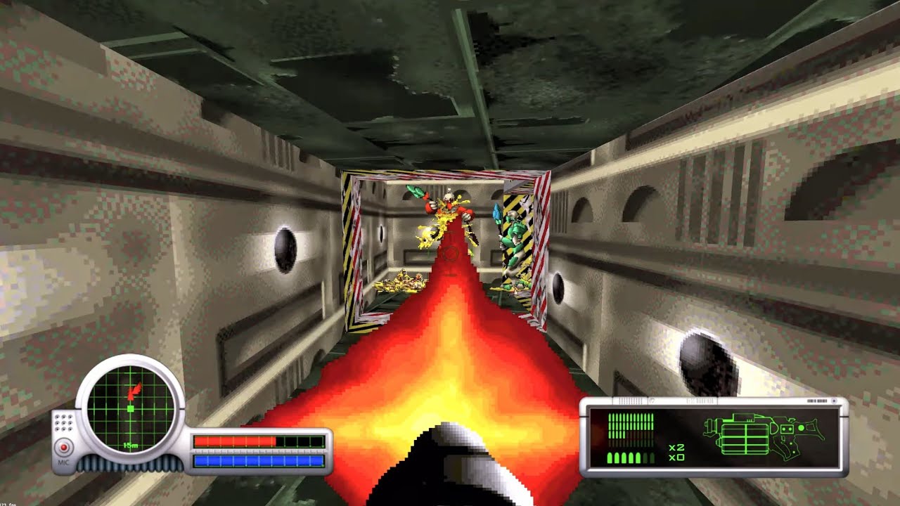 Marathon (1994) - Classic edition, Steam, 1440p, 120fps - YouTube