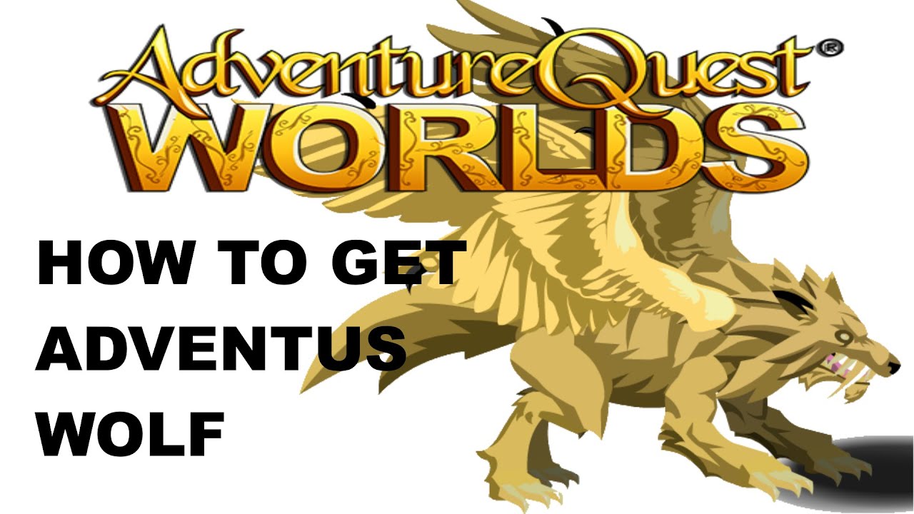 AQW How to get Adventus Wolf pet - YouTube