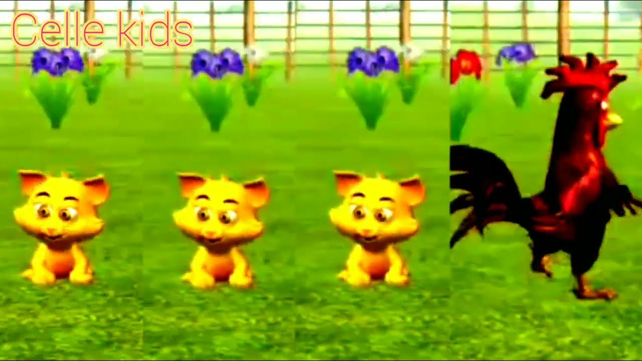 La vaca Lola Moo y Pollitos de colores | La Granja se puso mas hermosa ...