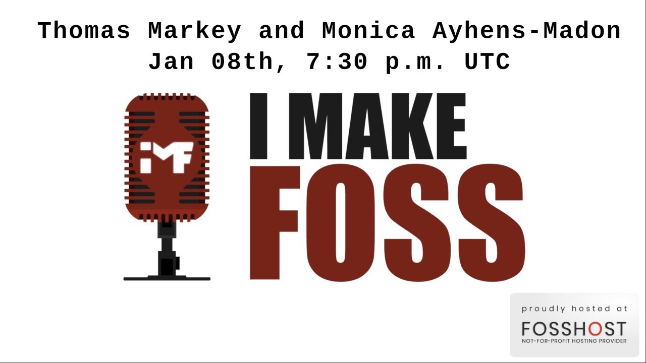 Interview with @imakefoss curator Thomas Markey about FOSSHOST - YouTube