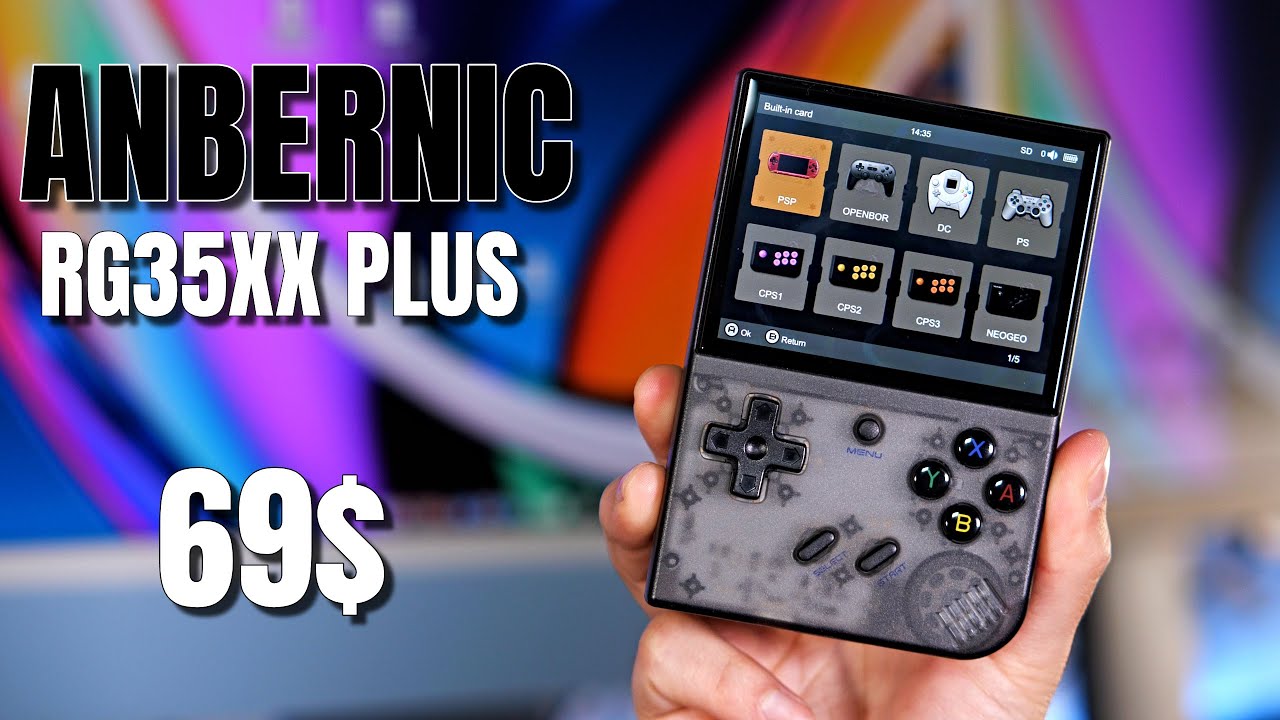 La GAME BOY BARATA que puede con TODO 🎮 ANBERNIC RG35XX PLUS | REVIEW ...