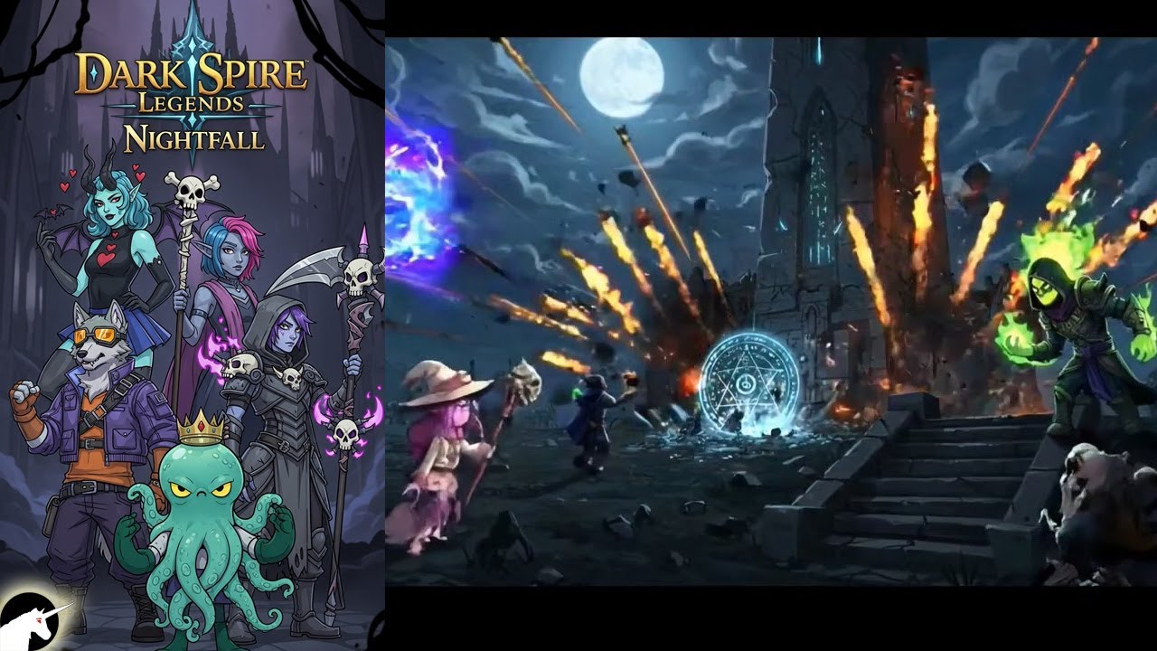 Dark Spire Legends Nightfall gameplay - YouTube