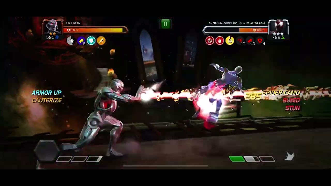 Spider-Man Miles Morales Vs Ultron - YouTube
