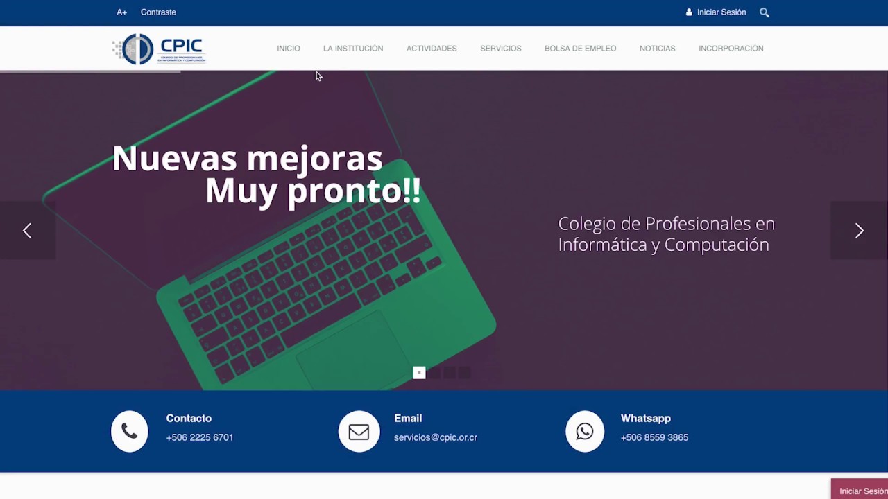5 Pasos para crear el Usuario de la Página Web del CPIC - YouTube