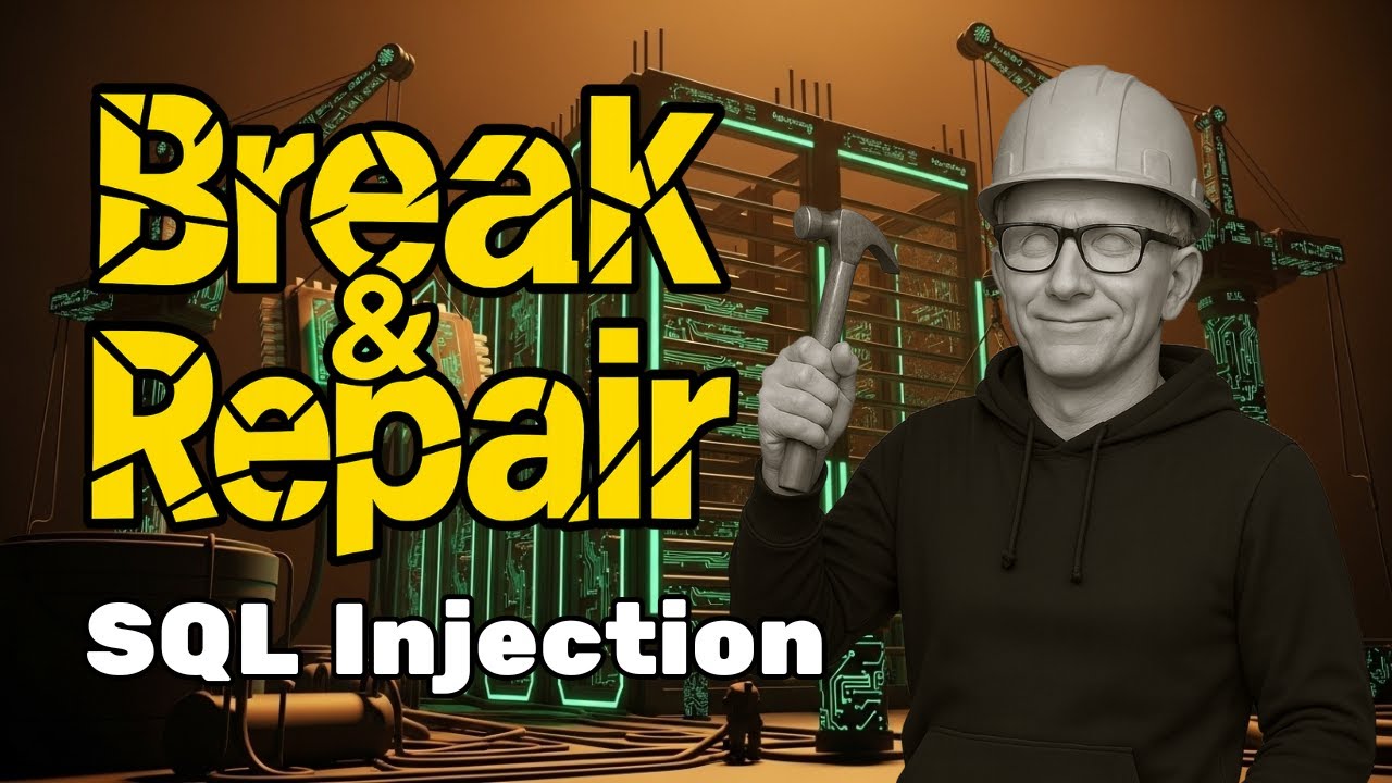 SQL Injection Made Easy: Break, Repair, Profit! - YouTube