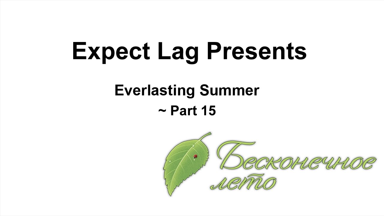 Lets Play Everlasting Summer Part 15 ~ The Beach Scene - YouTube
