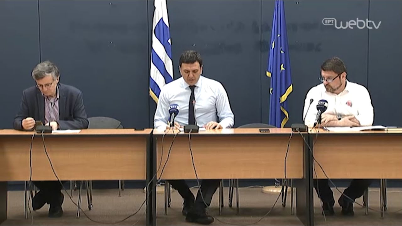 Ενημέρωση για τον κορονοϊό | Κικίλιας - Τσιόδρας - Χαρδαλιάς 23.03.2020 ...