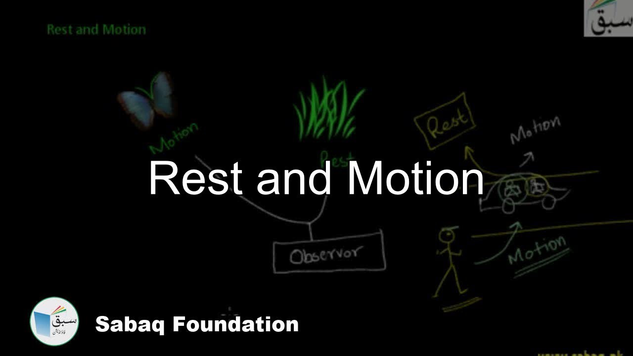 Rest and Motion, Physics Lecture | Sabaq.pk - YouTube
