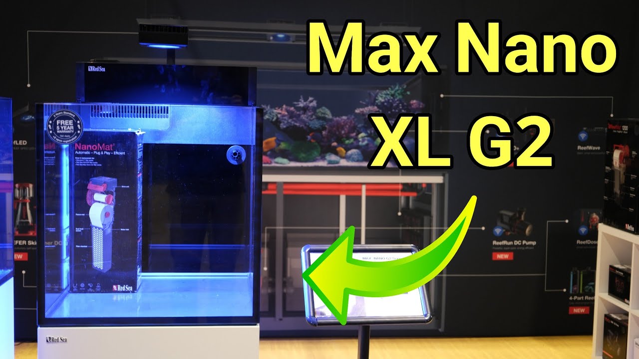 Red Sea Max Nano Cube XL G2 | AquaH 2024 - YouTube